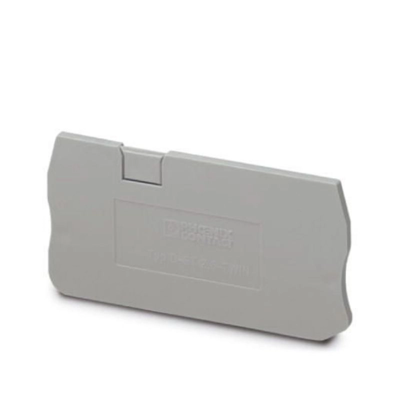 Tapa final para borne 60x5x2,2x29mm gris | Phoenix Contact | BP ...