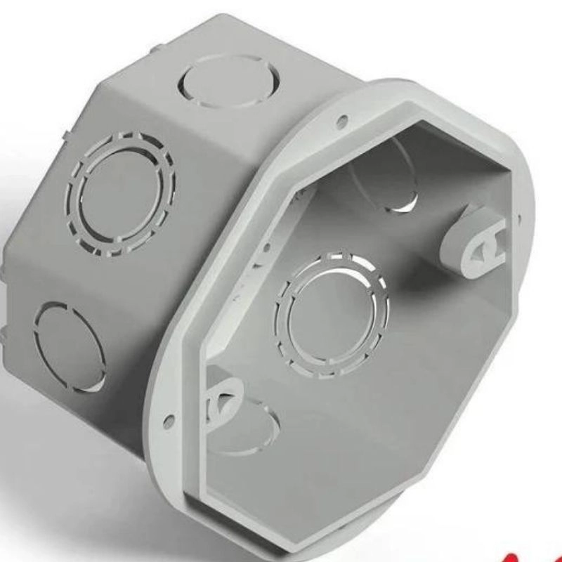 Caja Octogonal Pvc Grande | Genrod | BP Soluciones Eléctricas