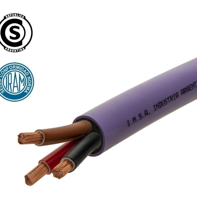 Cable Subterráneo De Cobre 3x10mm2 1,1Kv x metro | IMSA | BP Soluciones ...