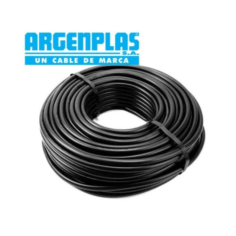 Rollo Cable Tipo Taller De Cobre 2X1,5Mm2 X 100Mts | Argenplas | BP Soluciones Eléctricas